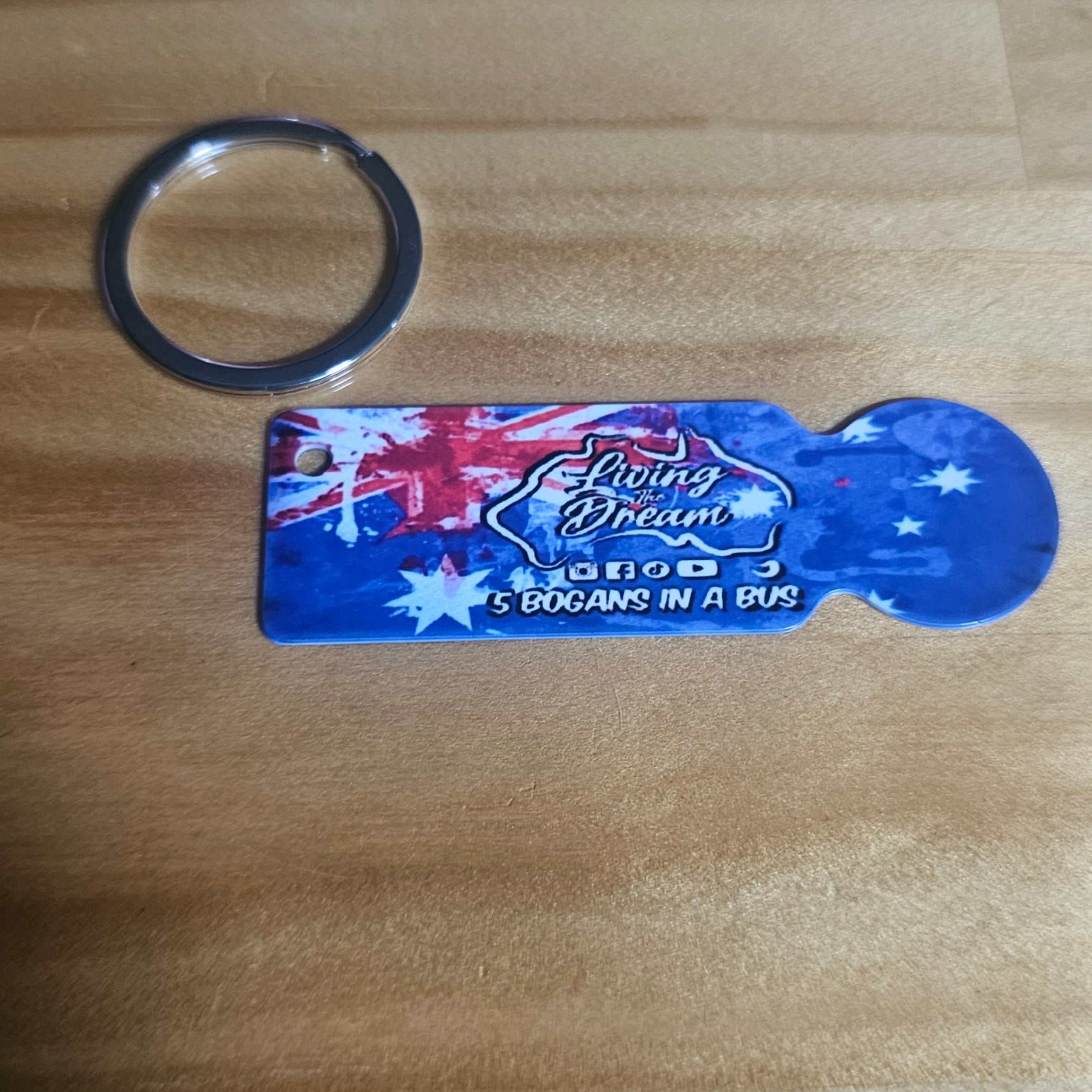 5 Bogans in a Bus Trolley Token – Bogan Bus